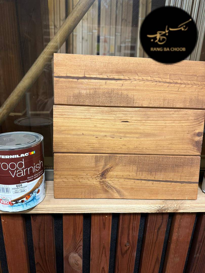 رنگ ورنی لاک (Vernilac) لیتری 900 | رنگ با چوب